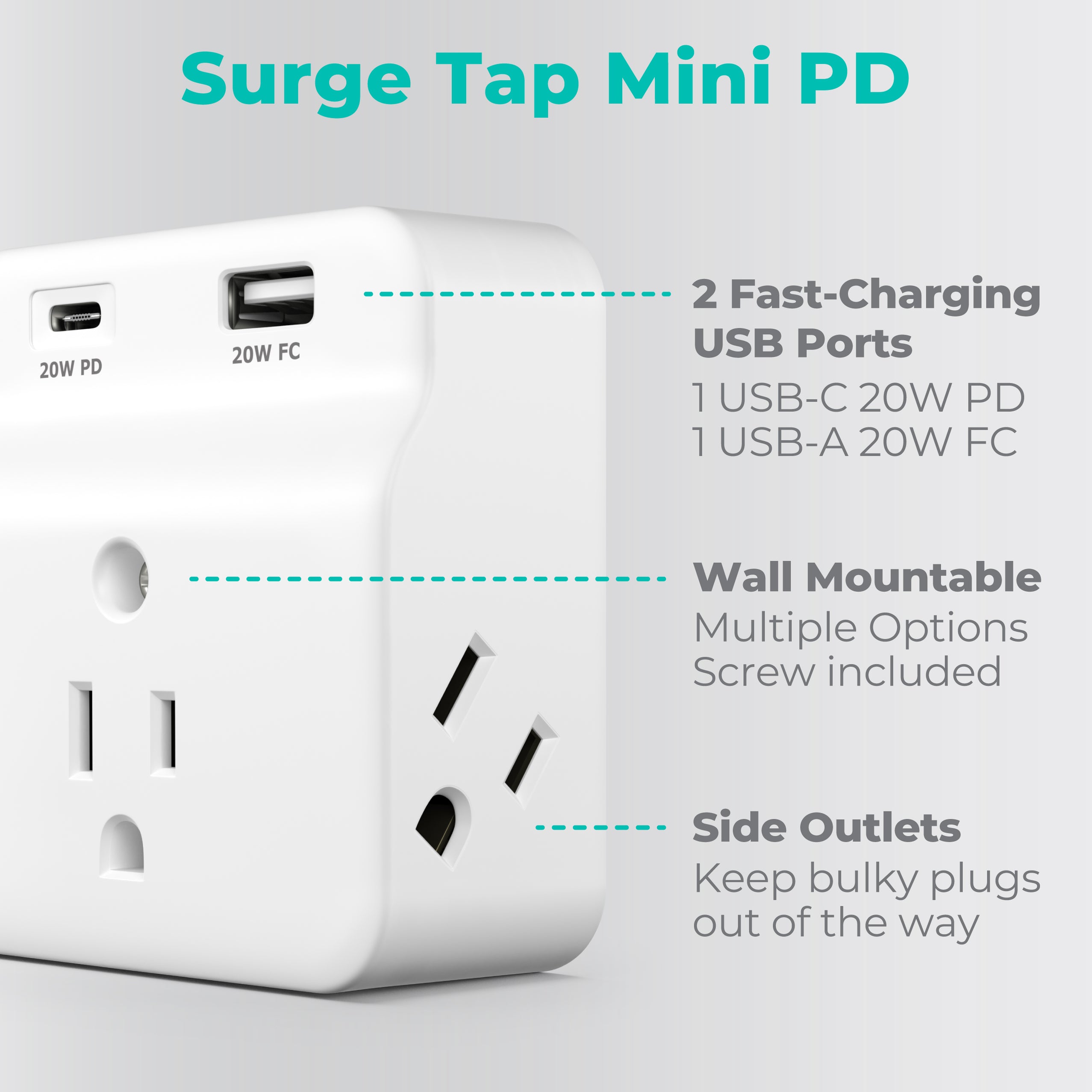 Surge Tap Mini PD — KMC