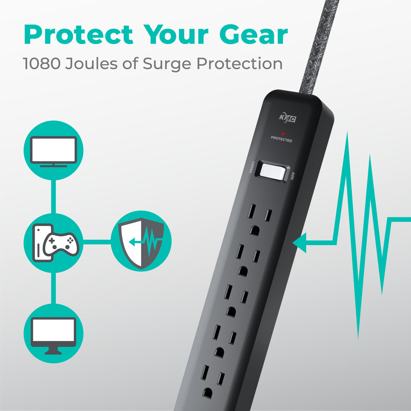 Surge Strip 6 Max — KMC