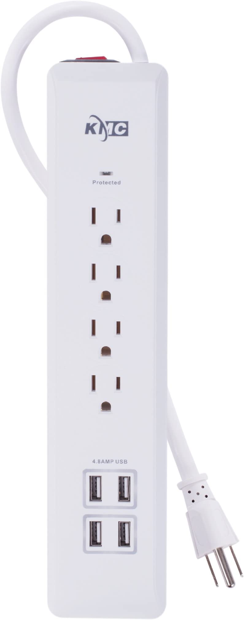 Surge Strip 4 + USB — KMC