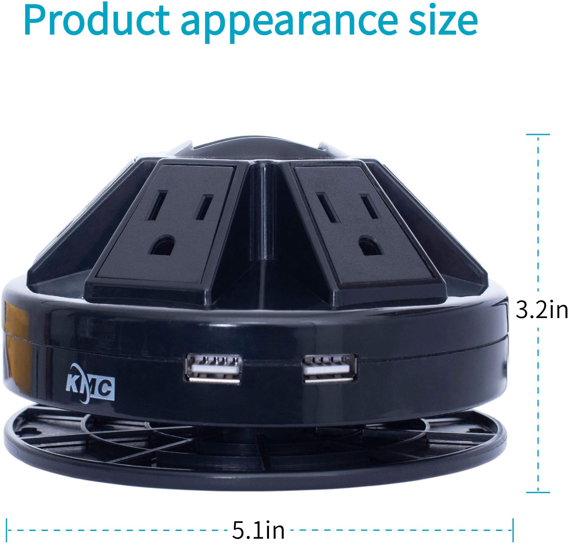 Power Hub 6 + USB — KMC
